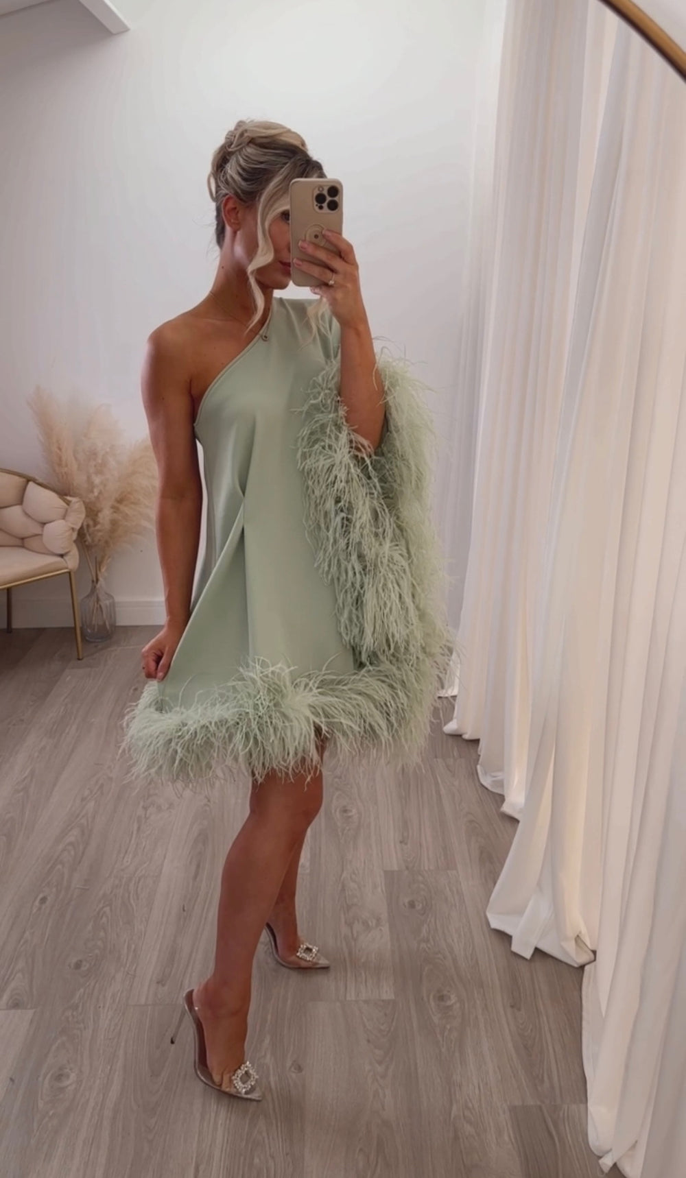 Capri Mini Dress Matcha